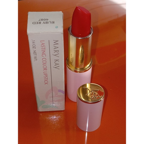Mary Kay | Makeup | Mary Kay Lasting Color Lipstick Ruby Red 4 Oz 579 ...